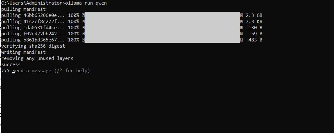 NoteAI | 机器学习 -- 如何使用 Ollama 运行 Qwen 大模型